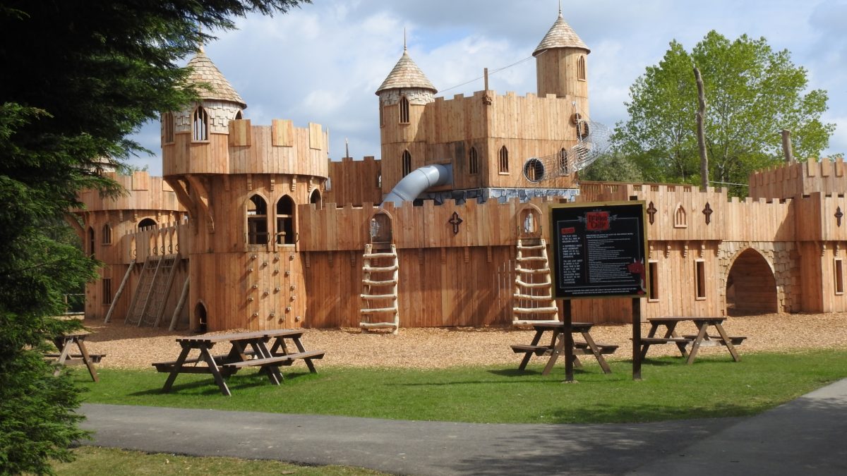 Outdoor Play Castle