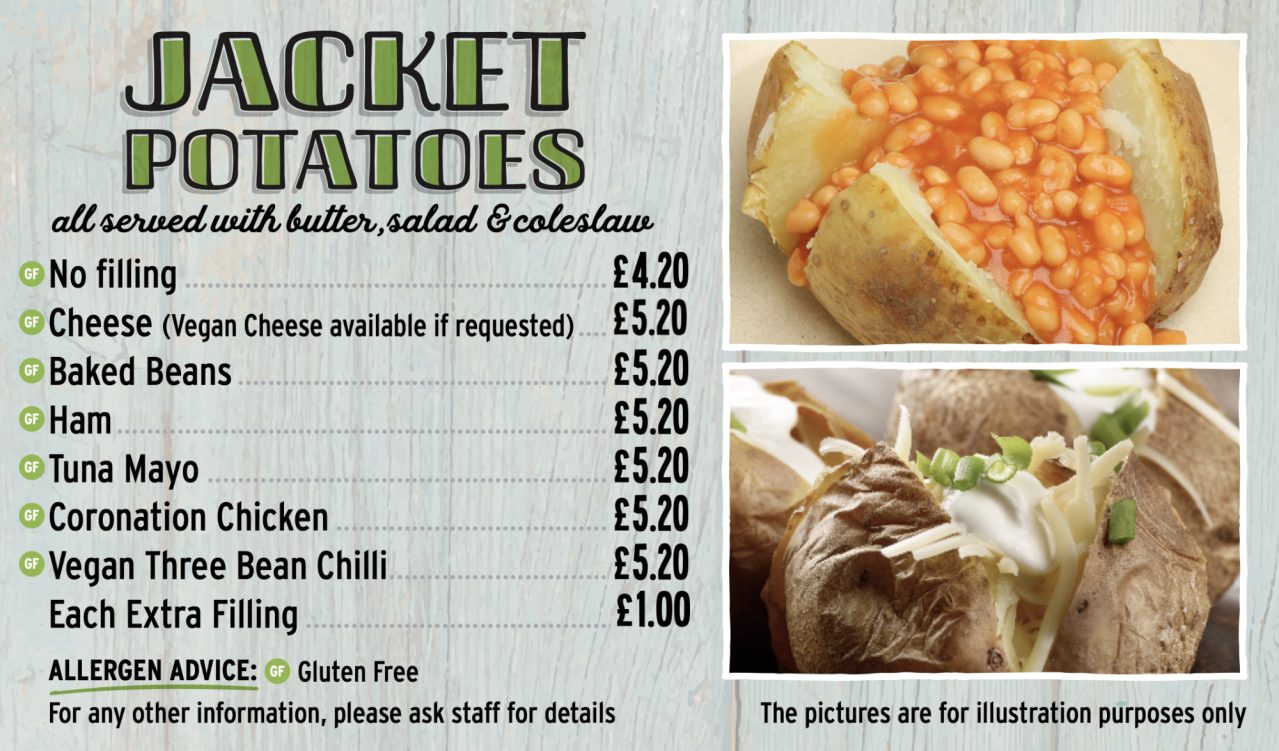 The Hungry Toad Menu - Knockhatch Adventure Park