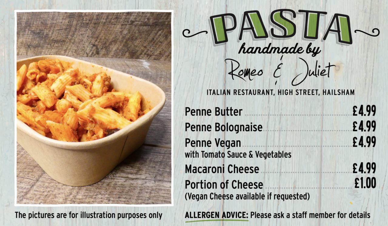 The Hungry Toad Menu - Knockhatch Adventure Park