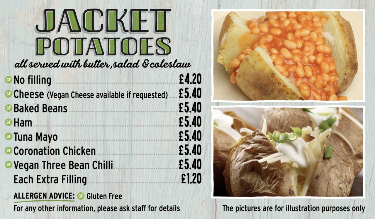 The Hungry Toad Menu - Knockhatch Adventure Park