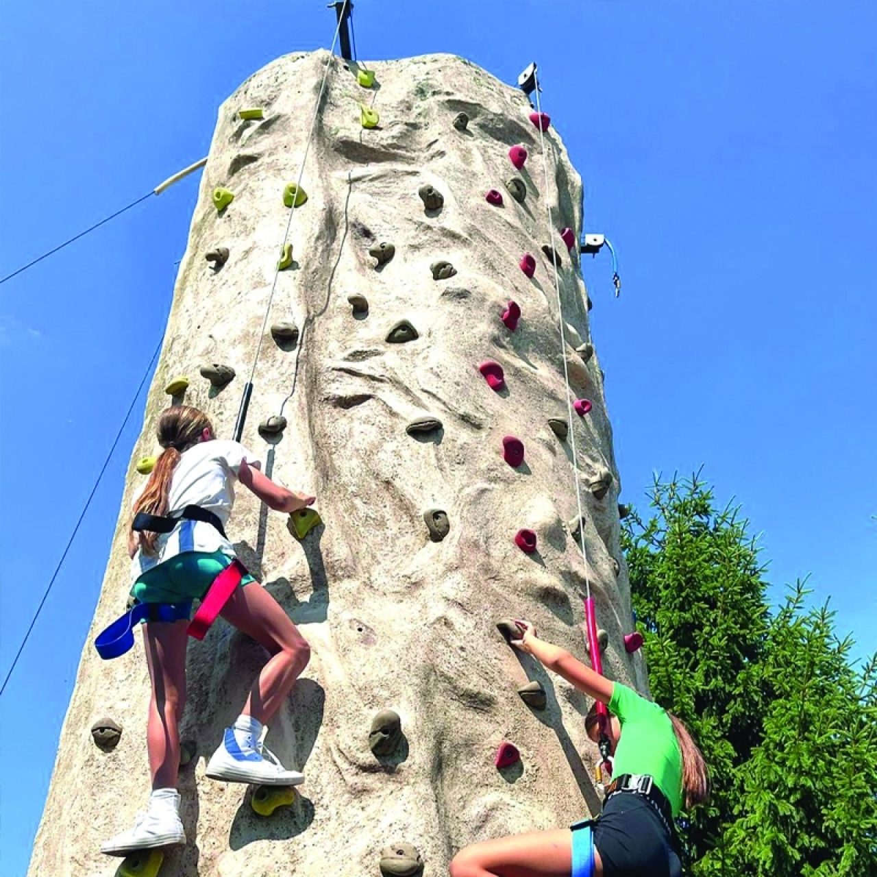 Castle Rock Climbing Wall | Knockhatch Adventure Park - Knockhatch ...