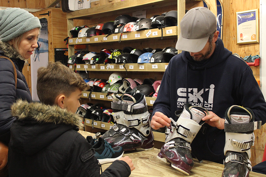 Skiing - Knockhatch Ski Centre